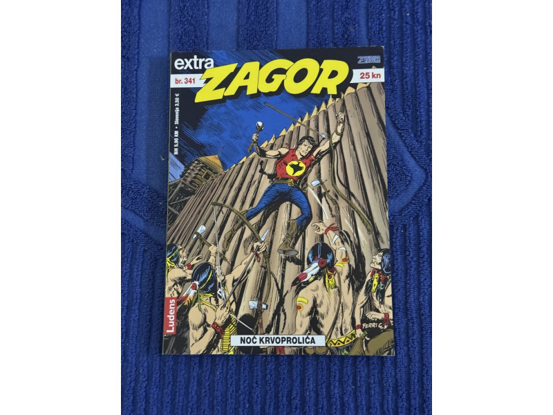 ZAGOR EXTRA 341 NOC KRVOPROLICA ludens