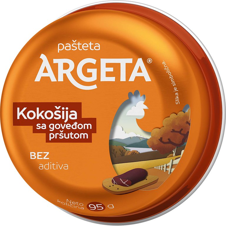 Argeta pašteta sa goveđom pršutom 95g argeta