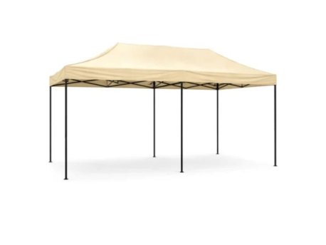 PROGARDEN 3x6x3 gazebo tenda bež 005