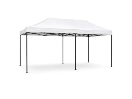 PROGARDEN 3x6x3 gazebo tenda 005 bela