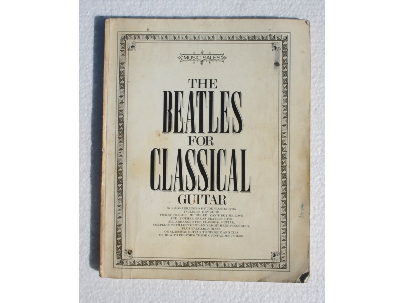The Beatles for Classical Guitar