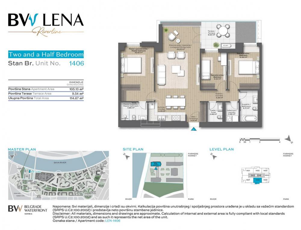 BW Lena, fantastičan pogled na reku ID#4532
629.888 €