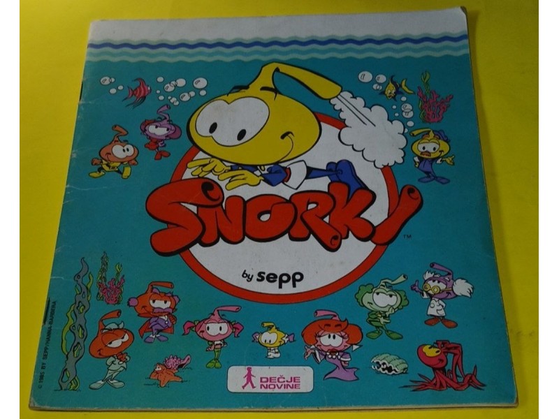 SNORKI , Dečje novine album PANINI