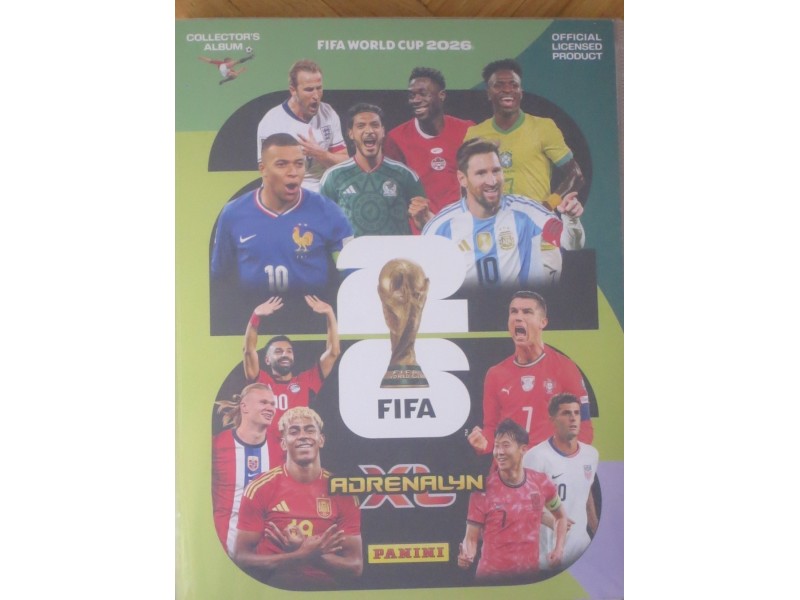 PANINI FIFA WORLD CUP 2026 ADRENALYN XL NEMAČKI BINDER