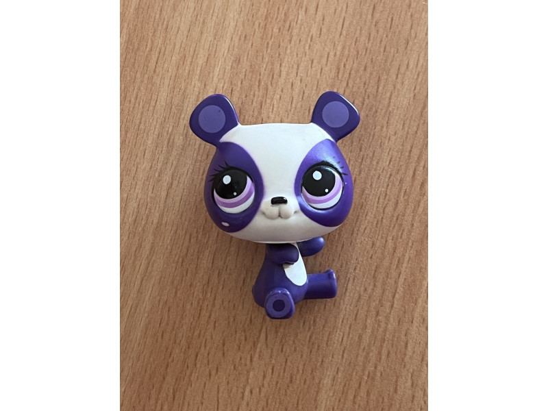 LPS Littlest Pet Shop ljubičasta panda