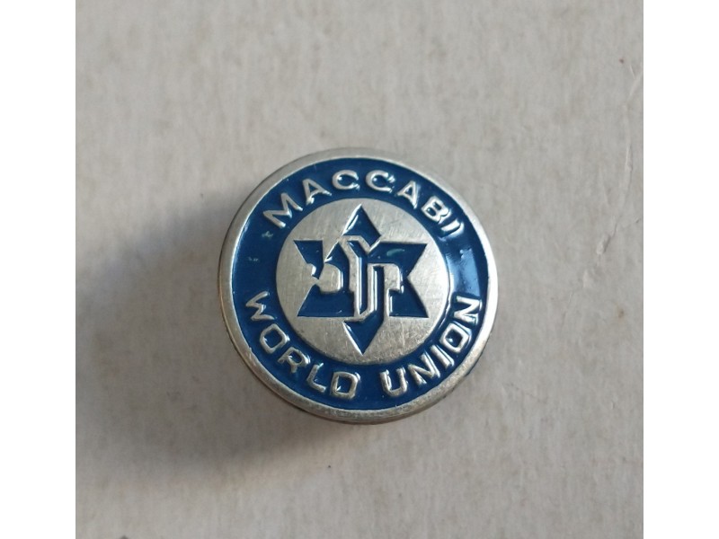 značka MACCABI World Union Izrael