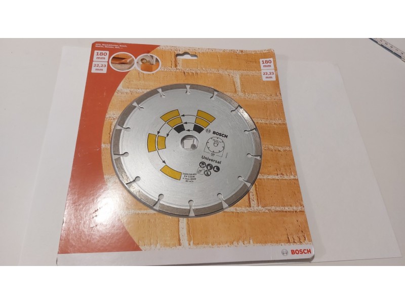 Rerzna Ploca Za Beton Bosch 180mm Profi