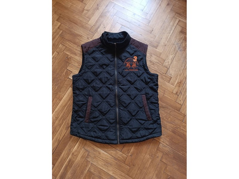 La Martina prsluk – premium quilted gilet, kao nov, L