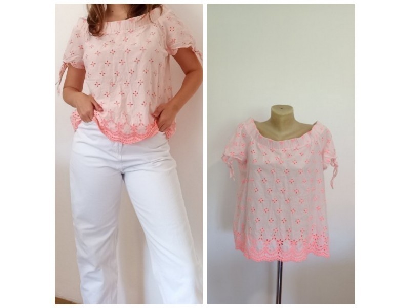 Bluza roze Jean Pascal XL