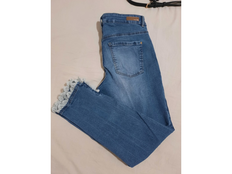 Plave Orsay jeans farmerke vel.40 kao nove