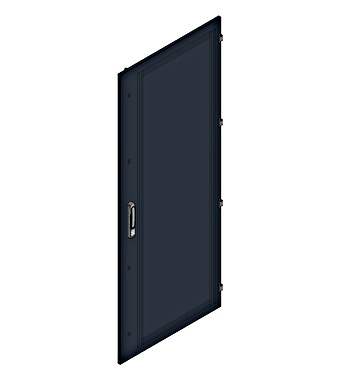 SORAX Steel Sheet Door IP54, W=800xH=2.000mm, RAL9005
Opening angle of the door 180° (aligned), compatible for mounting a TANlock3 or TANlock1 swivelling lever