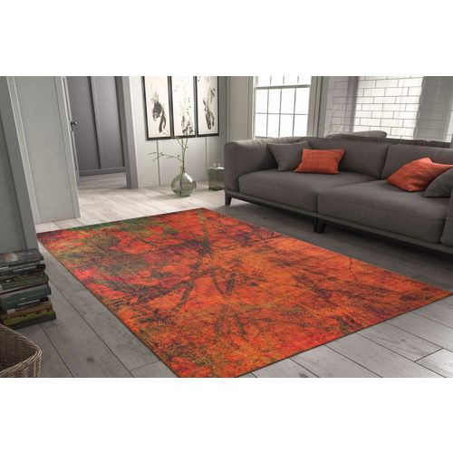 Fusion Chenille - Narandžasti AL 09 Višebojni Tepih (210 x 310 cm)