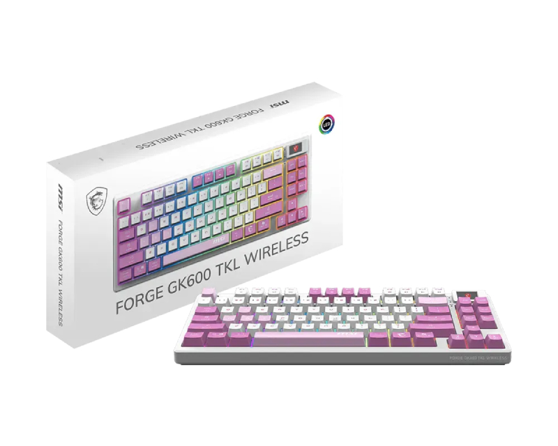 FORGE GK600 TKL W VIOLET US wireless tastatura