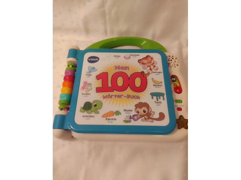 VTECH LEARNING FRENDS 100 WORDS BOOK ENGLESKI NEMAČKI