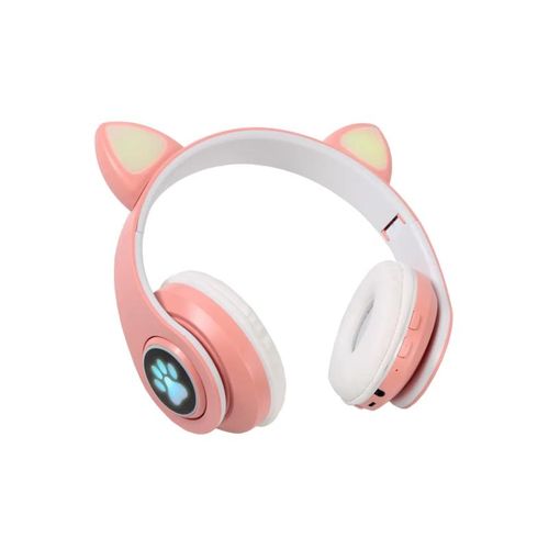 CAT Ear bežične slušalice svetlo roze