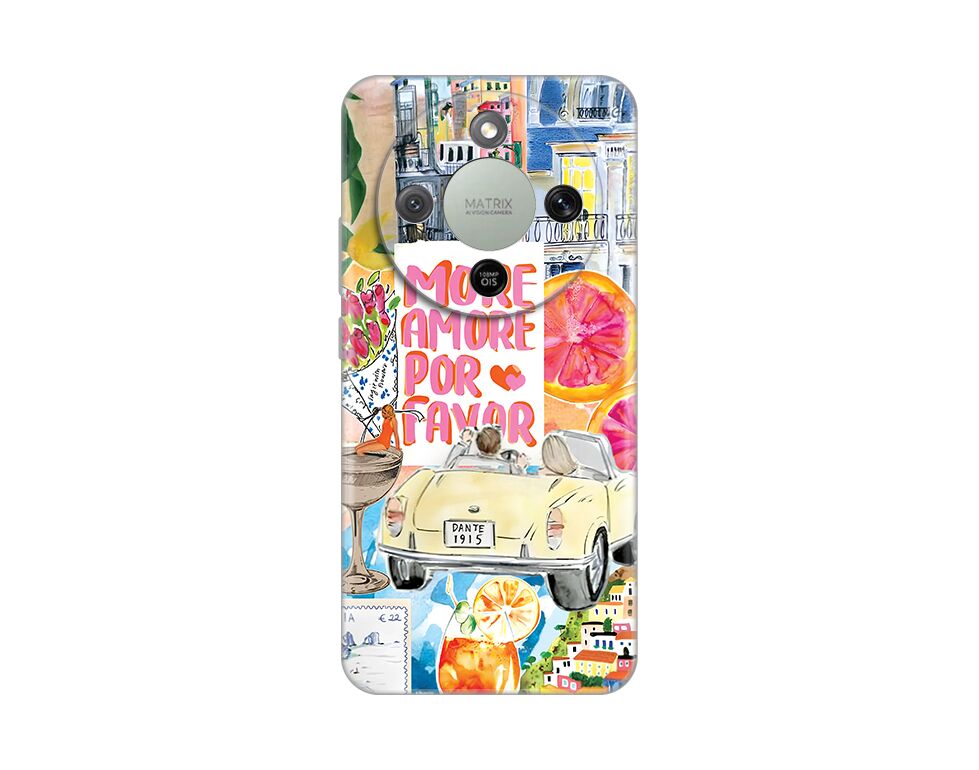 Silikonska futrola PRINT - Huawei Honor Magic 8 Lite More Amore