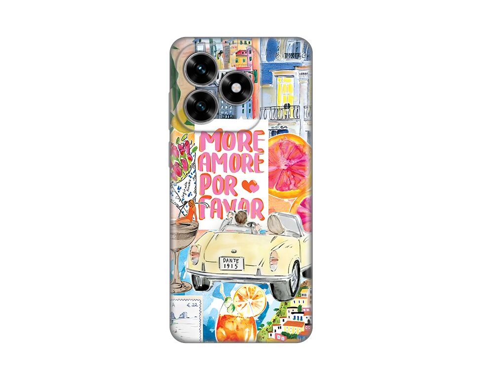 Silikonska futrola PRINT - Huawei Honor X5c Plus More Amore