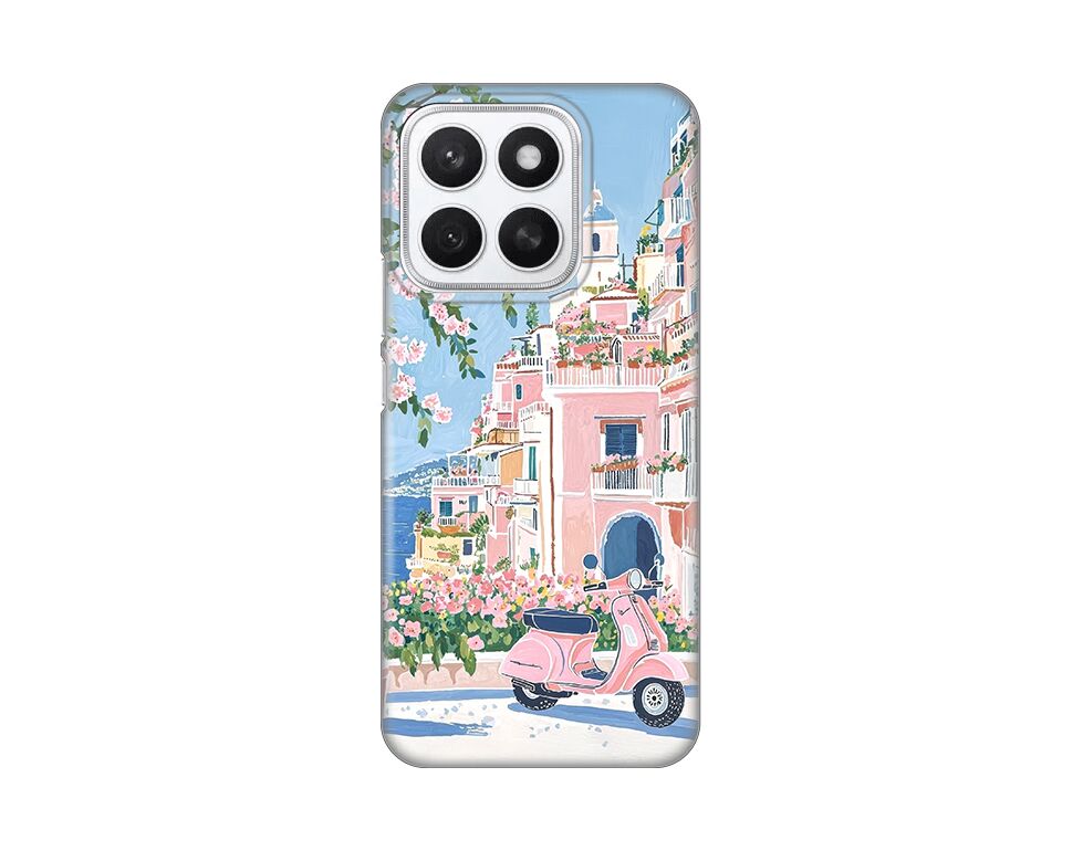 Silikonska futrola PRINT - Huawei Honor X8c Pink Italy