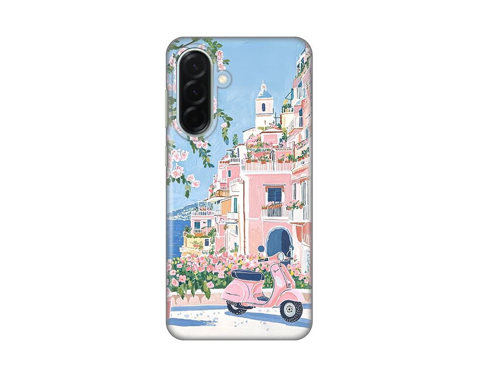Silikonska futrola PRINT - Samsung A366 Galaxy A36 5G Pink Italy
