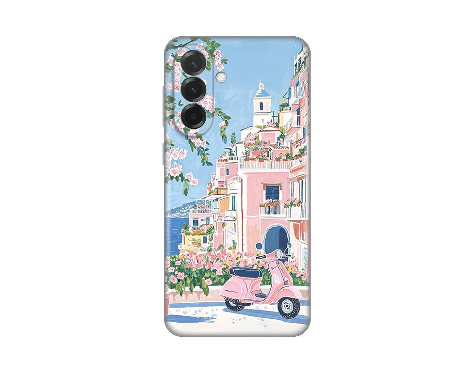 Silikonska futrola PRINT - Samsung A376 Galaxy A37 5G Pink Italy