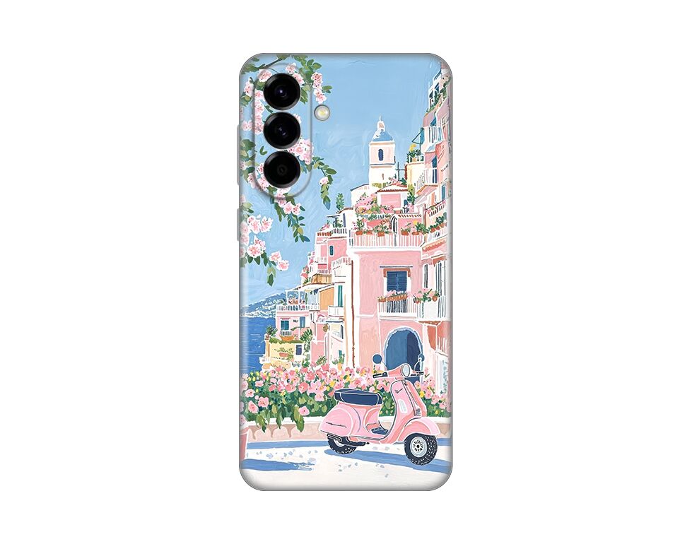 Silikonska futrola PRINT - Samsung A576 Galaxy A57 5G Pink Italy
