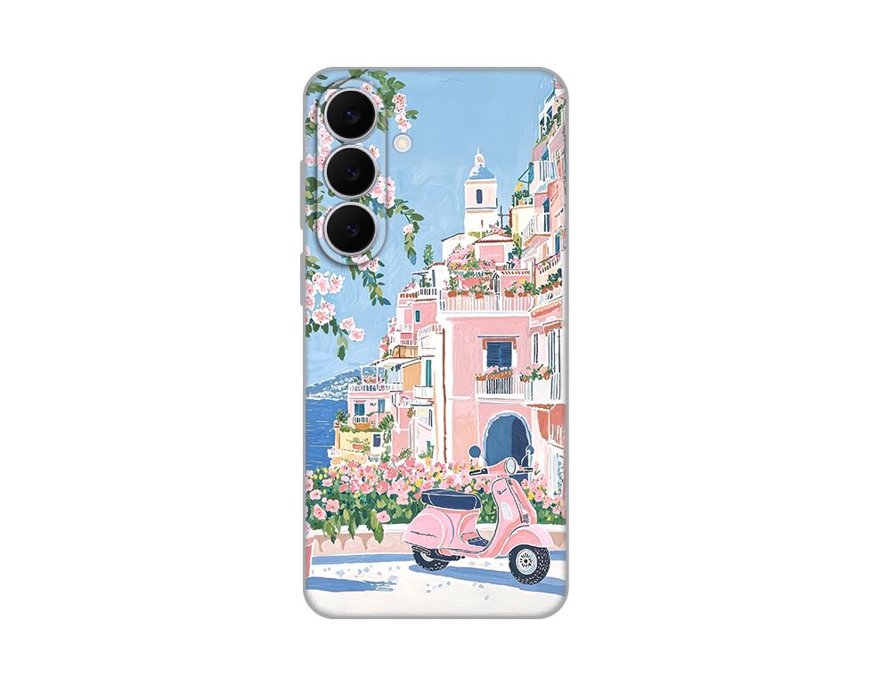 Silikonska futrola PRINT - Samsung S731B Galaxy S25 Fe Pink Italy