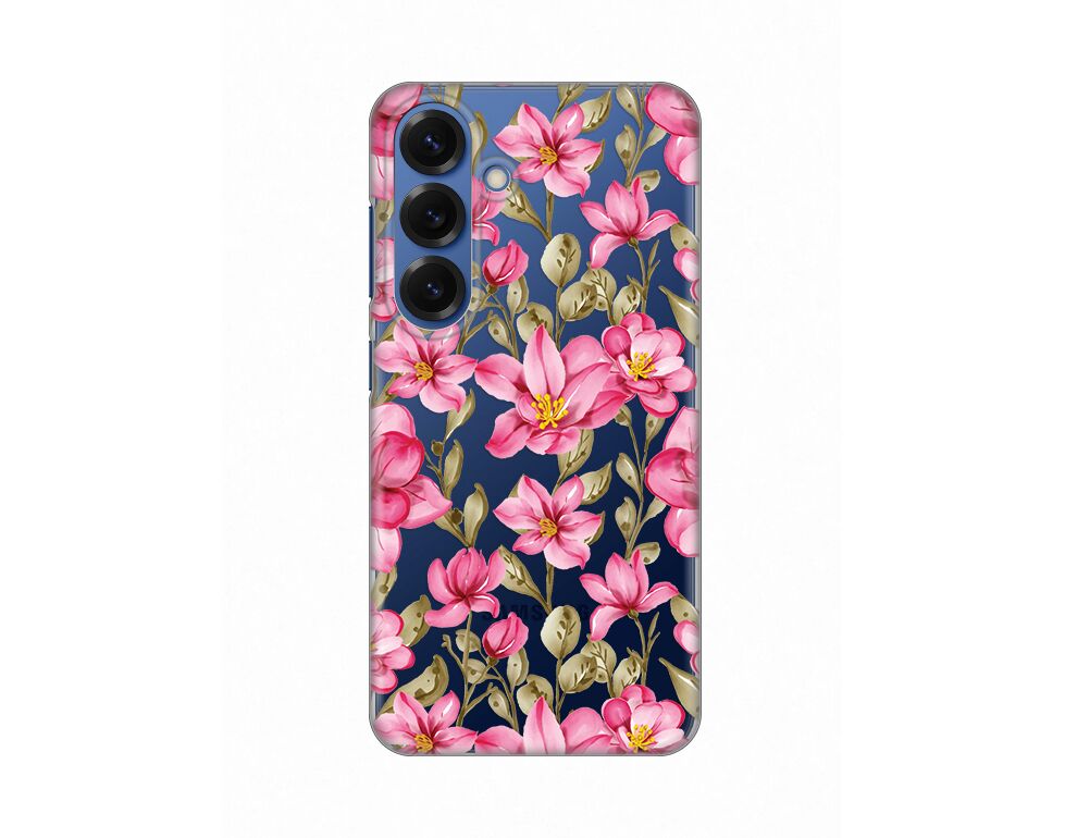 Silikonska futrola PRINT - Samsung S931 Galaxy S25 Magnolia