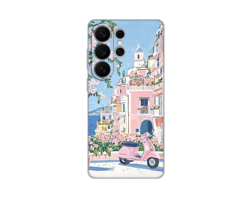 Silikonska futrola PRINT - Samsung S948 Galaxy S26 Ultra Pink Italy