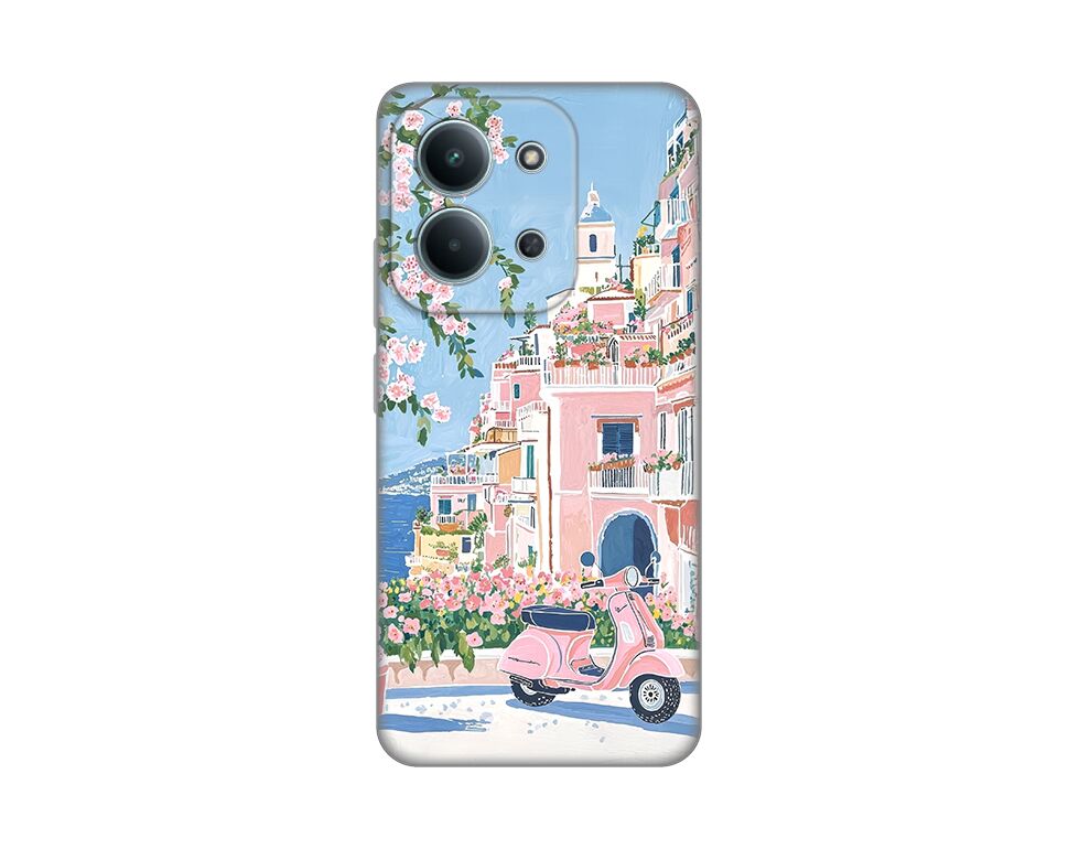 Silikonska futrola PRINT - Xiaomi Redmi 15C 4G Pink Italy