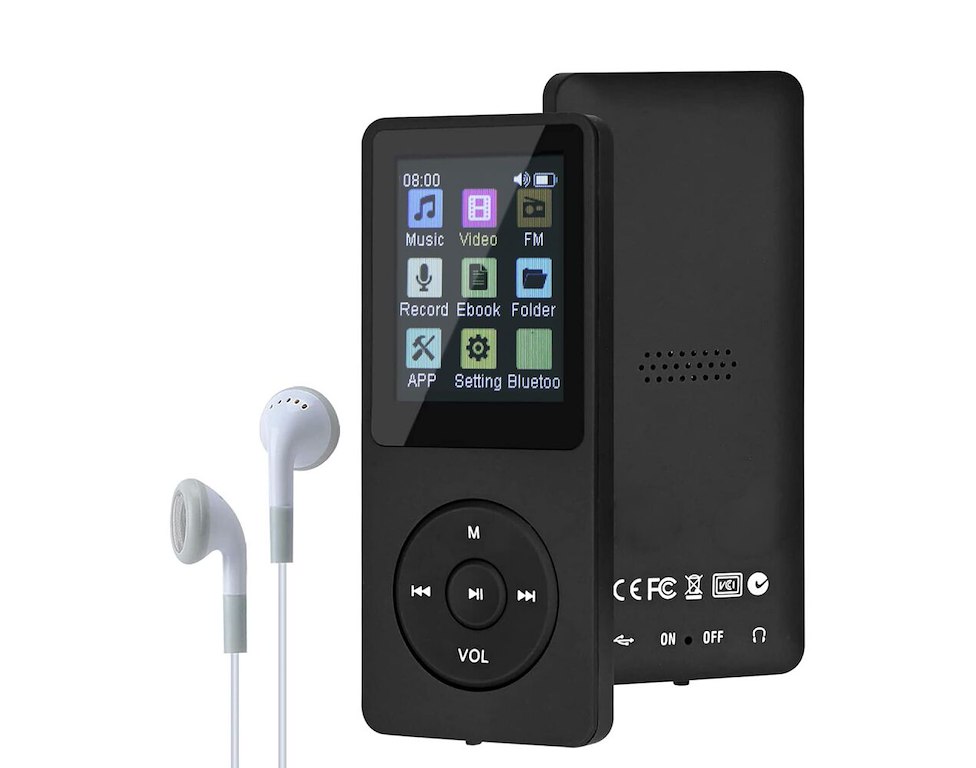 MP4 player JWD 8GB crni