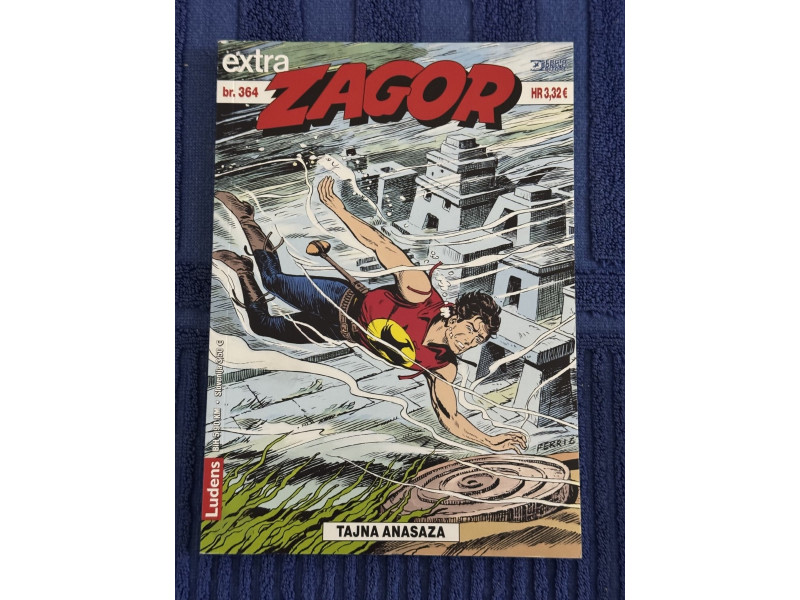 ZAGOR EXTRA 364 TAJNA ANASAZA ludens