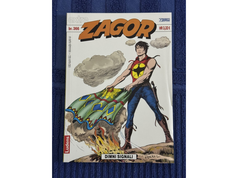 ZAGOR EXTRA 366 DIMNI SIGNALI ludens