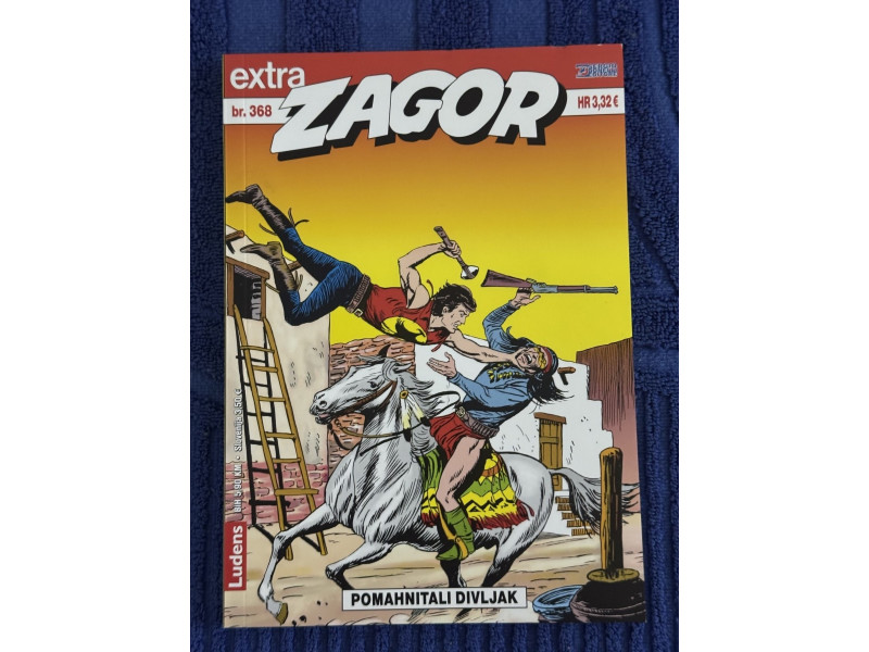 ZAGOR EXTRA 368 POMAHNITALI DIVLJAK ludens