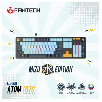 Tastatura Mehanicka Gaming Fantech MK893S RGB Atom 107S MIZU Blue (Rosie Swich)