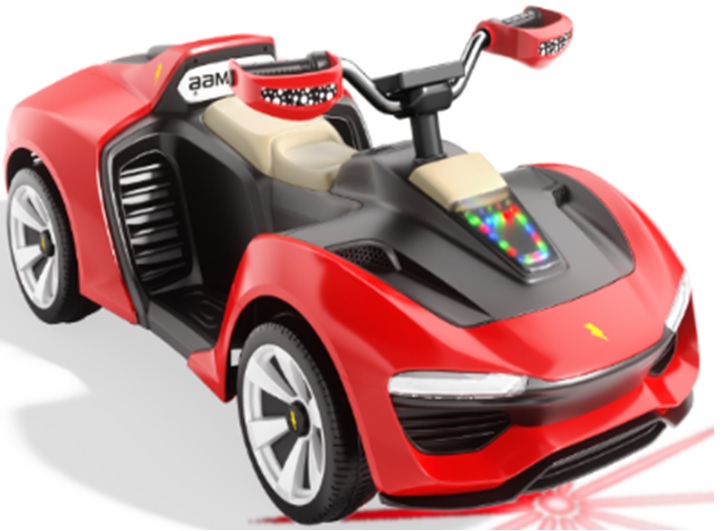 561432 Auto sa upravljačem – Crveni