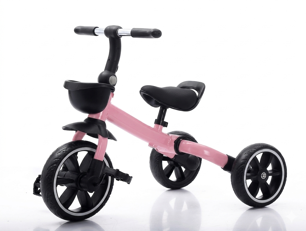 364583 Tricikl-balans bajk 2u1 – Roze