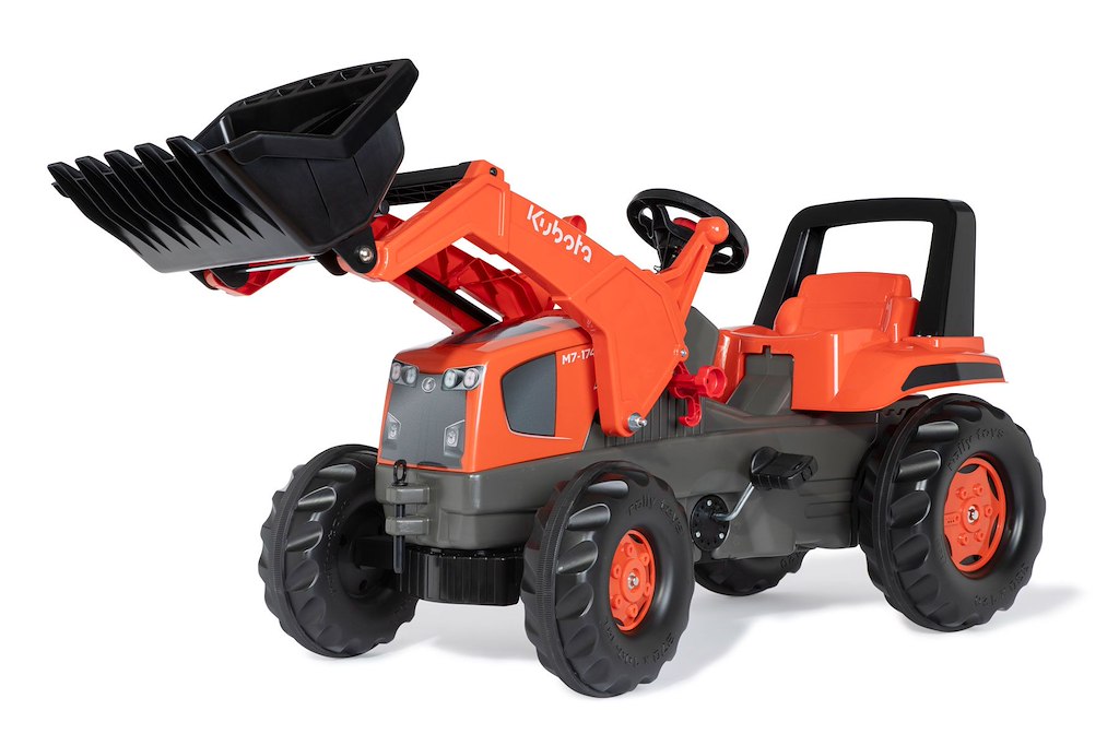 Traktor Junior Kubota sa prednjim utovarivačem