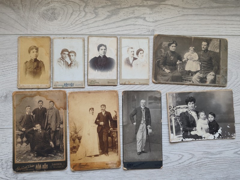 KRALJEVINA KARTONKE LOT FOTOGRAFI IZ KRALJEVINE