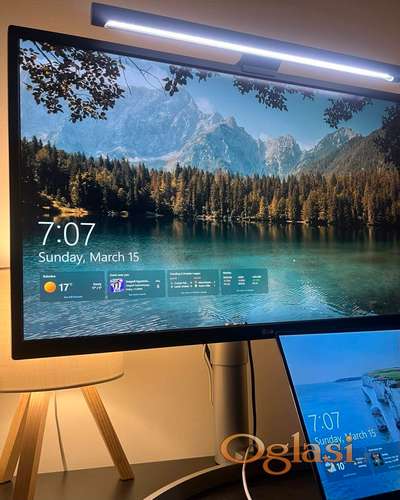 LG 4K IPS monitor - LG 27UL650-W