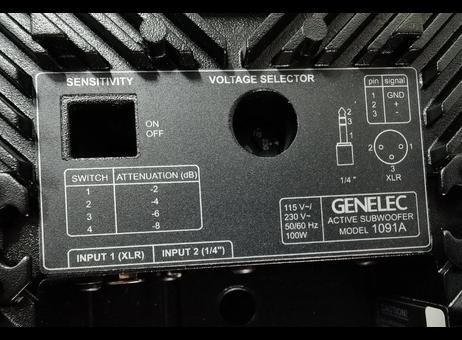 Audio oprema Genelec 1091A Active Subwoofer