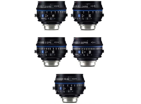 Zeiss Cp.3 Xd Set Of 5 Used - Like New Zeiss CP.3 XD Set of 5 USED - LIKE NEW