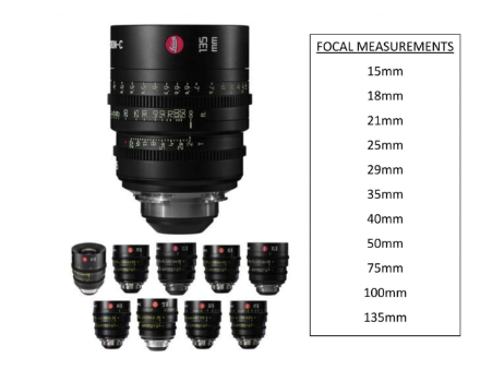 Leitz Cine Summicron Set Of 11 Leitz Cine Summicron set of 11