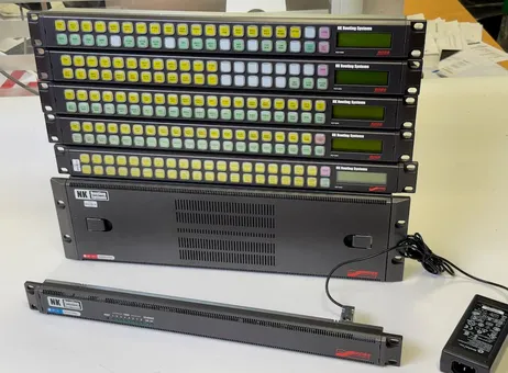 Prikaz Ross Video 48x48 3G-SDI Router with NK-IPS Network Bridge IP