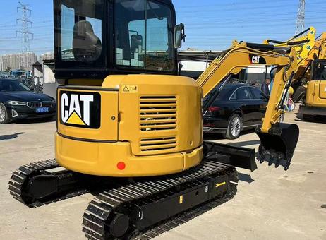 Корићени 2014 Caterpillar CAT 303E CR мини багер, 3,5 тона компактни багер, 15.000 УСД, CE одобрени, добро стање, порекло Кина. Подржана видео инспекција машине