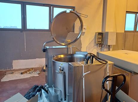 Elektroluks Profesional SMART VARIOMIKS 200L industrijski mikser za kuvanje / lonac za ključanje sa mešanjem