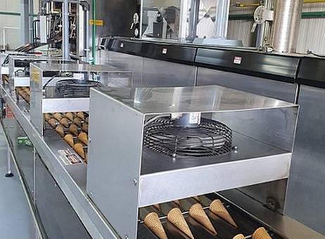 Haas VTRO 98 G linija za proizvodnju vafel konusa
