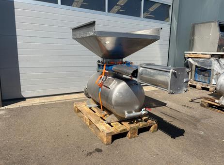 Rezervoar za ispuštanje pritiska, pneumatski, od nerđajućeg čelika sa ventilom