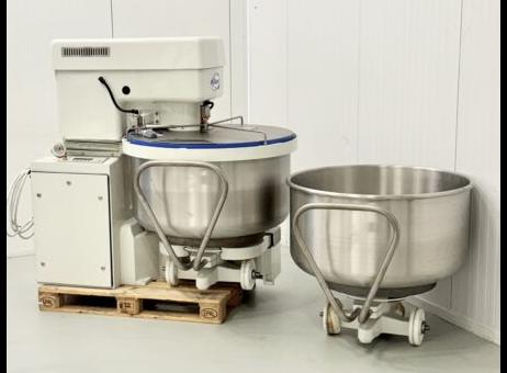 Rekondicionirani spiralni mikser Diosna SP240 AFT (2 posude, kapacitet testa 240 kg)