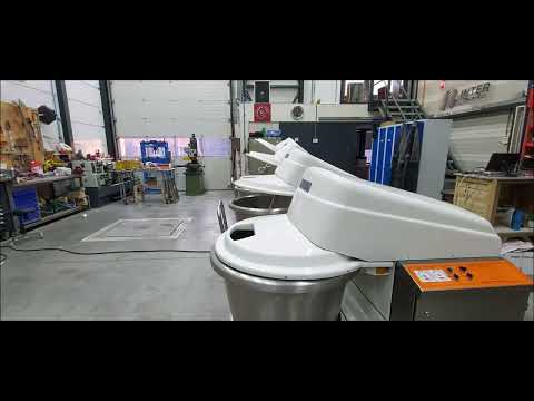 VP UC 80 spiralni mikser sa 2 činije za testo od 120 kg