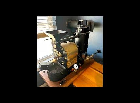 SF1 Sample Roaster Black & Gold 1 lb / 500g Gas Roaster